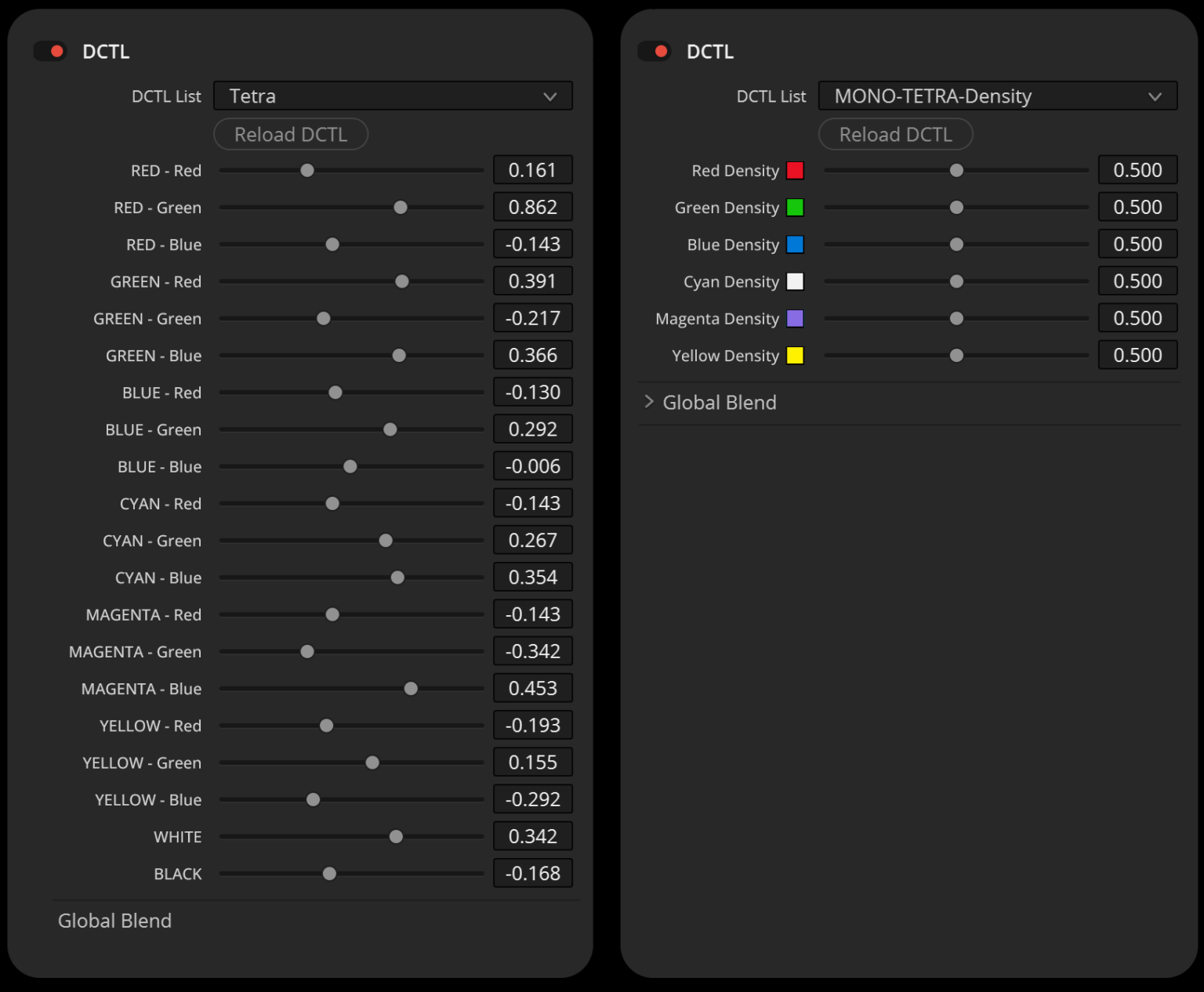 DCTL AND MORE – MONONODES